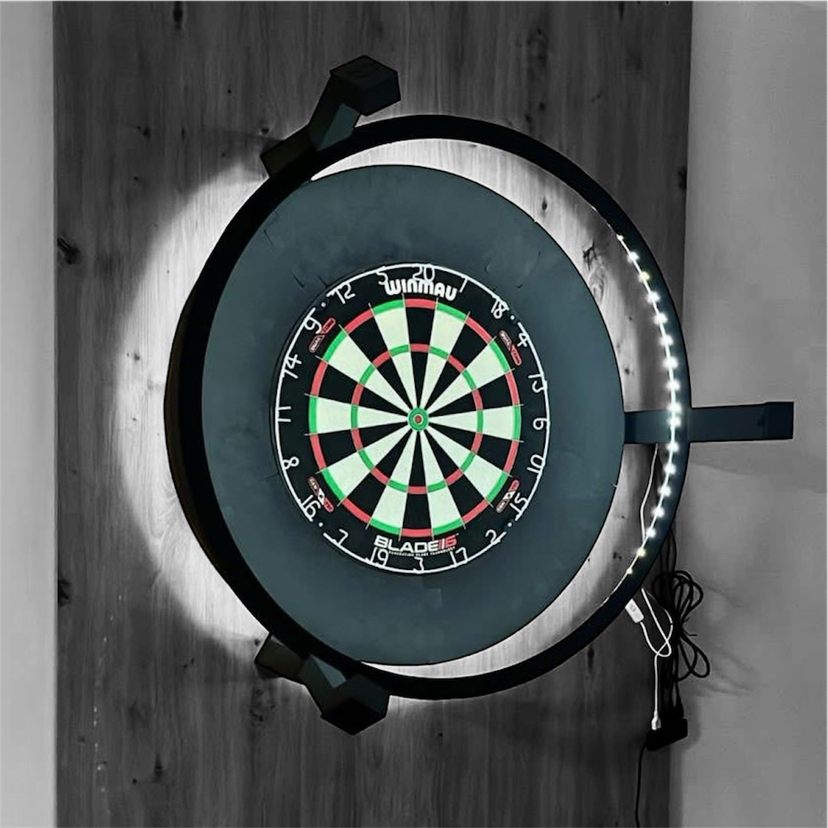 Autodarts Ringlicht - 3D-gedruckt mit Kameras für ein verbessertes ...